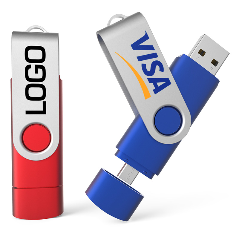 Mobile Spin Micro USB Flash Drive